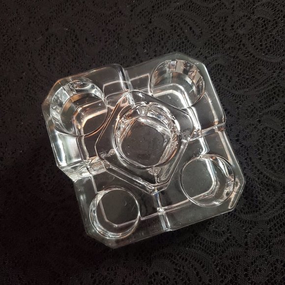PartyLite | Accents | Partylite Smooth 5tier Lead Crystal Tealight ...